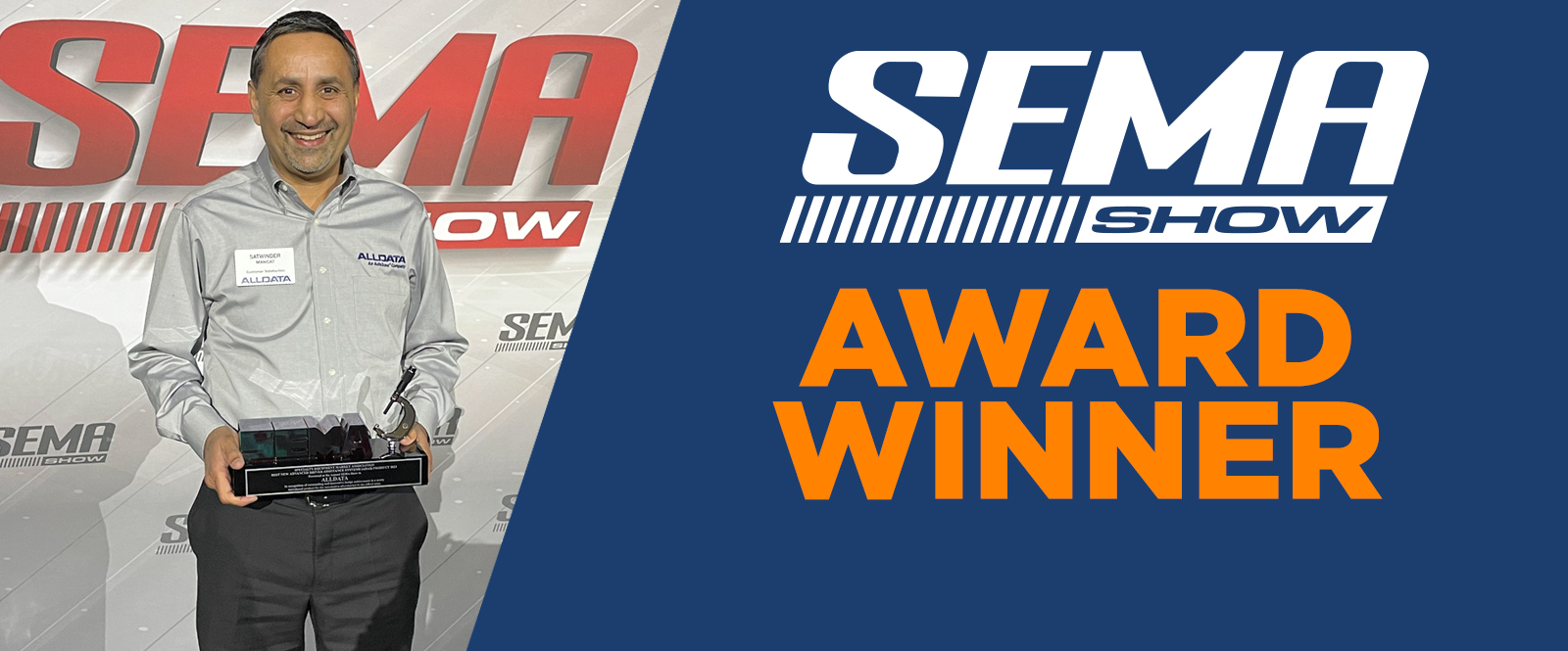 ADAS QUICK REFERENCE WINS SEMA SHOW NEW PRODUCT AWARD